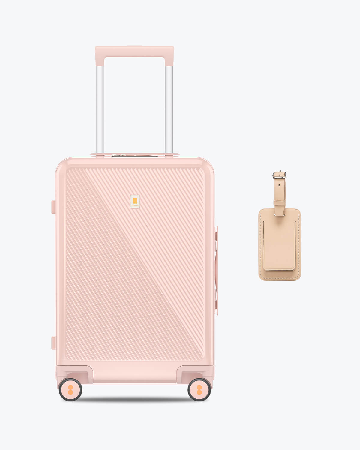 Pink Hard Luggage