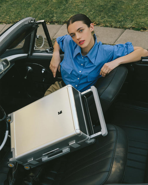 Captain Aluminum Pro Carry-On Luggage | Level8: Travel with Style